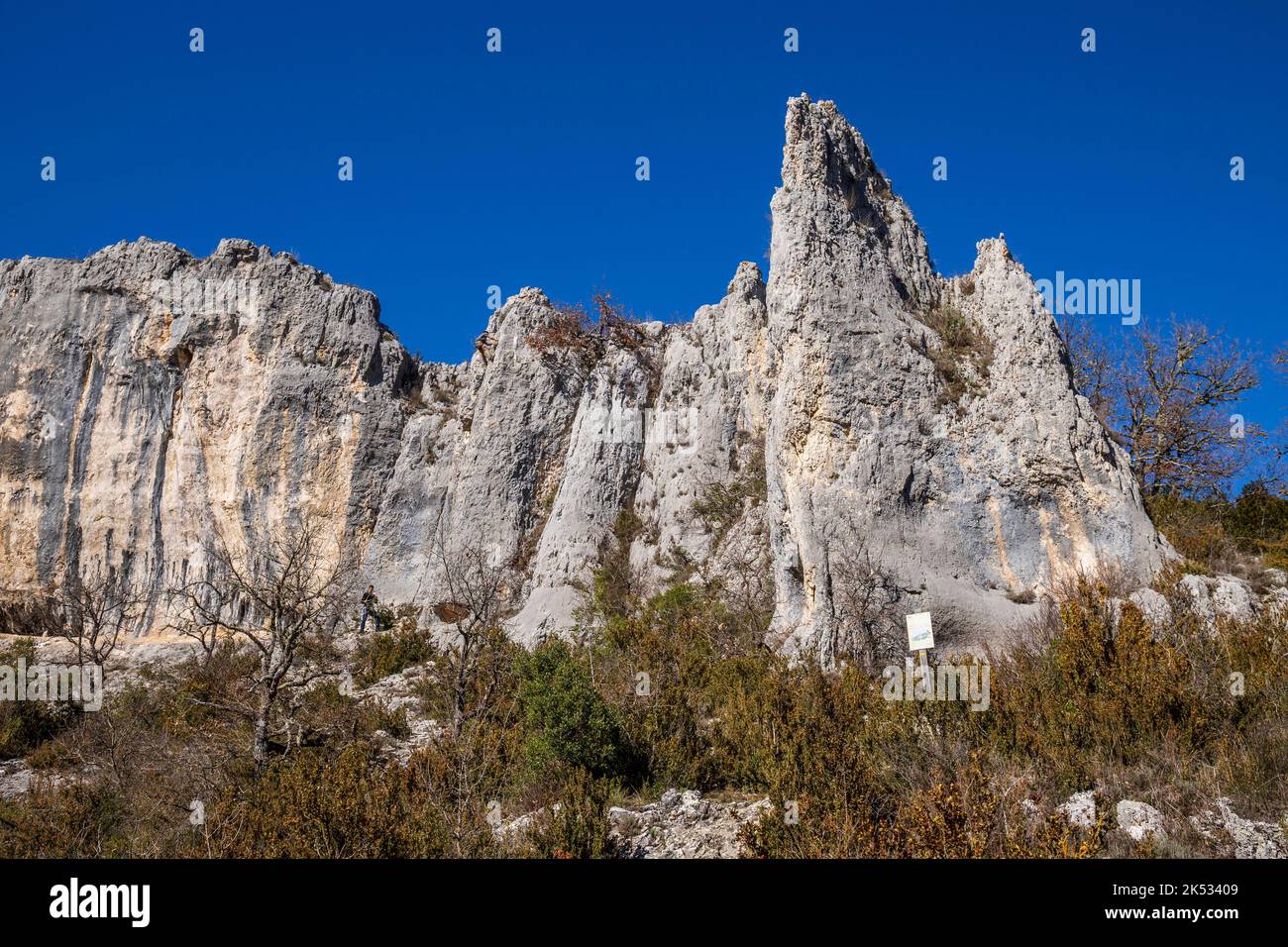 France, Alpes-de-haute-Provence, Parc naturel régional du Luberon ...