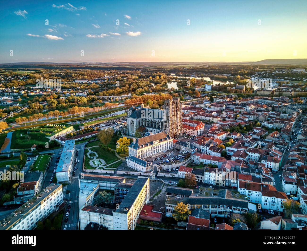 France toul aerial view Banque de photographies et d’images à haute ...