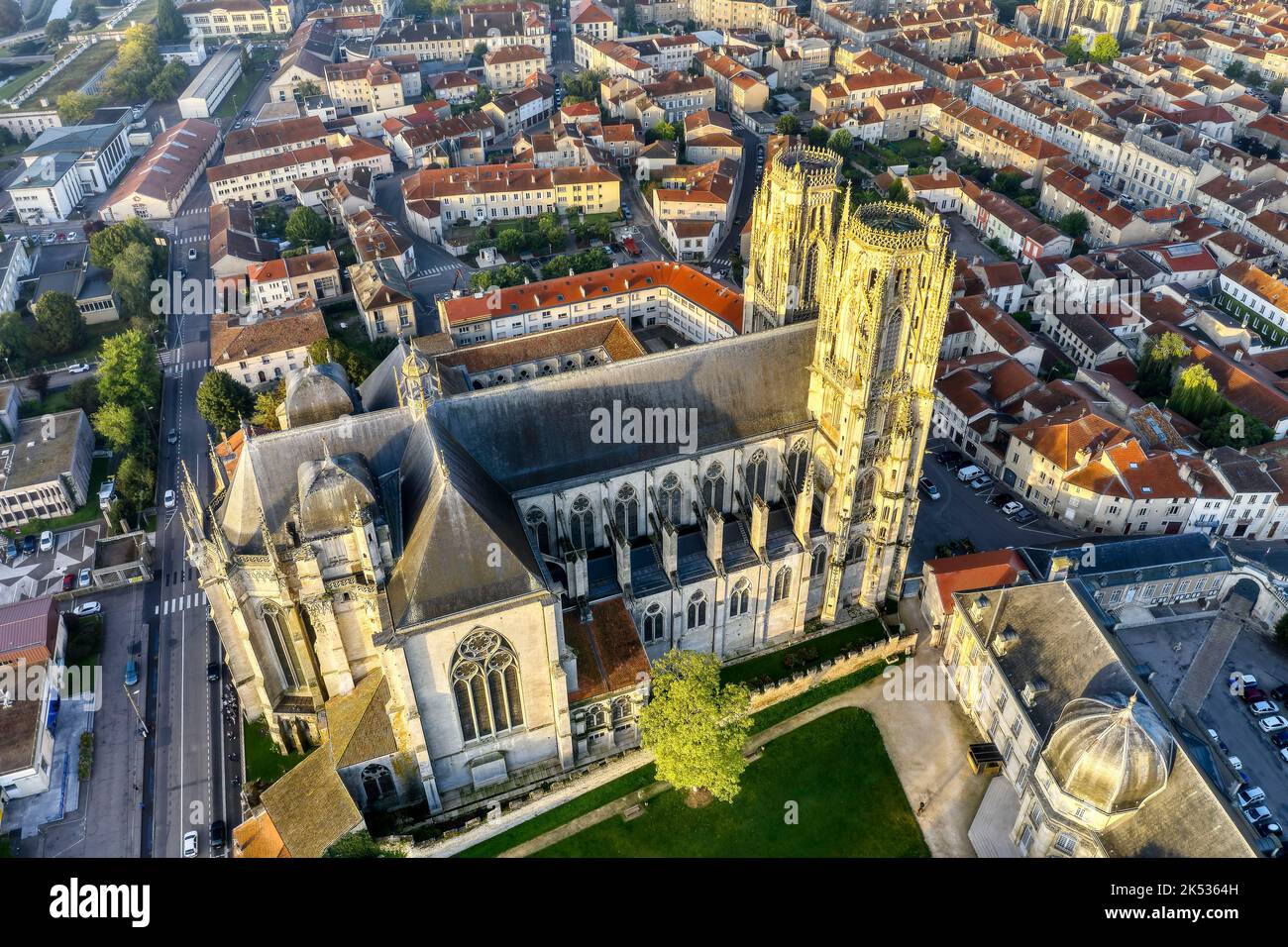 France toul aerial view Banque de photographies et d’images à haute ...