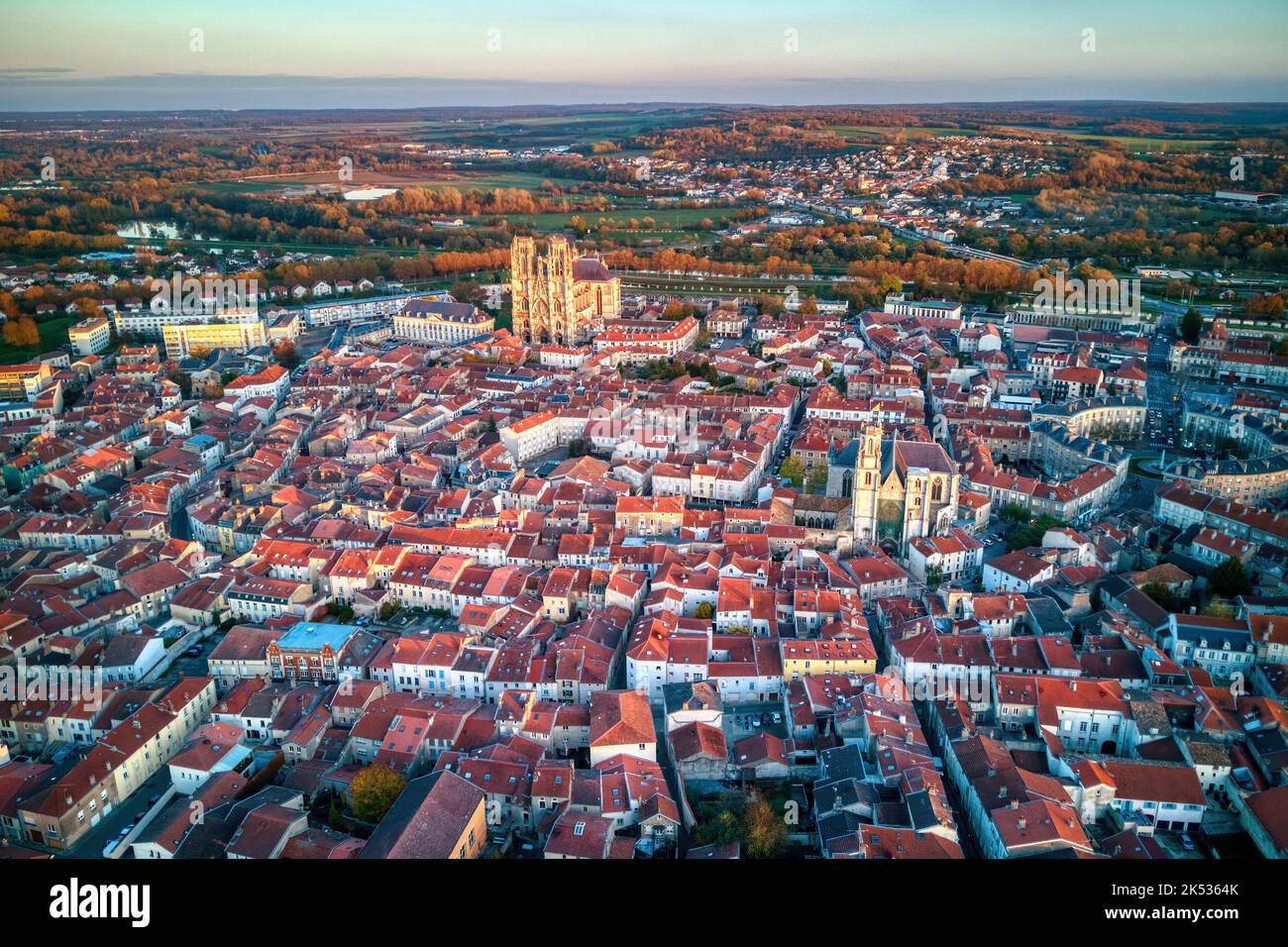 France toul aerial view Banque de photographies et d’images à haute ...