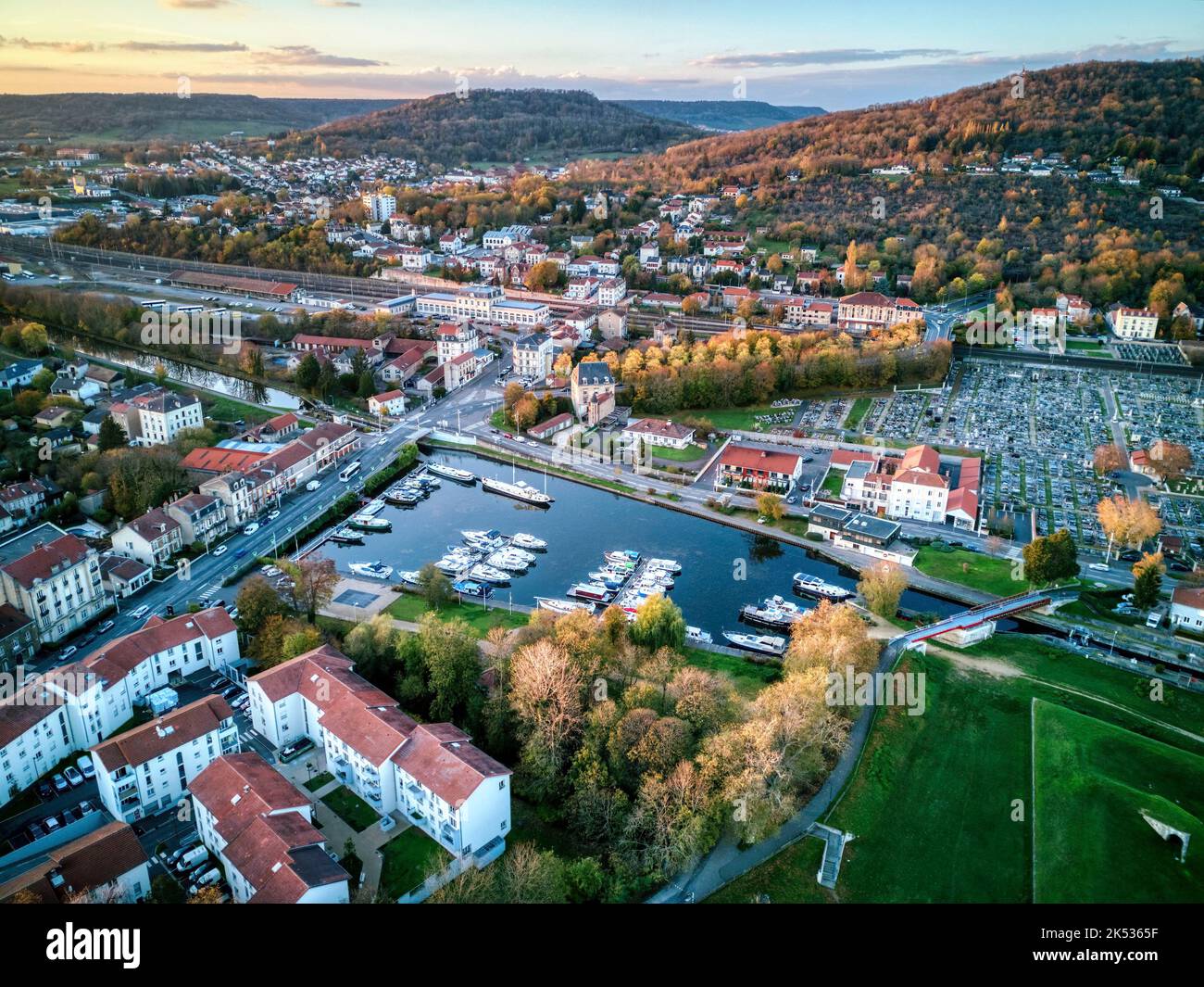 France toul aerial view Banque de photographies et d’images à haute ...