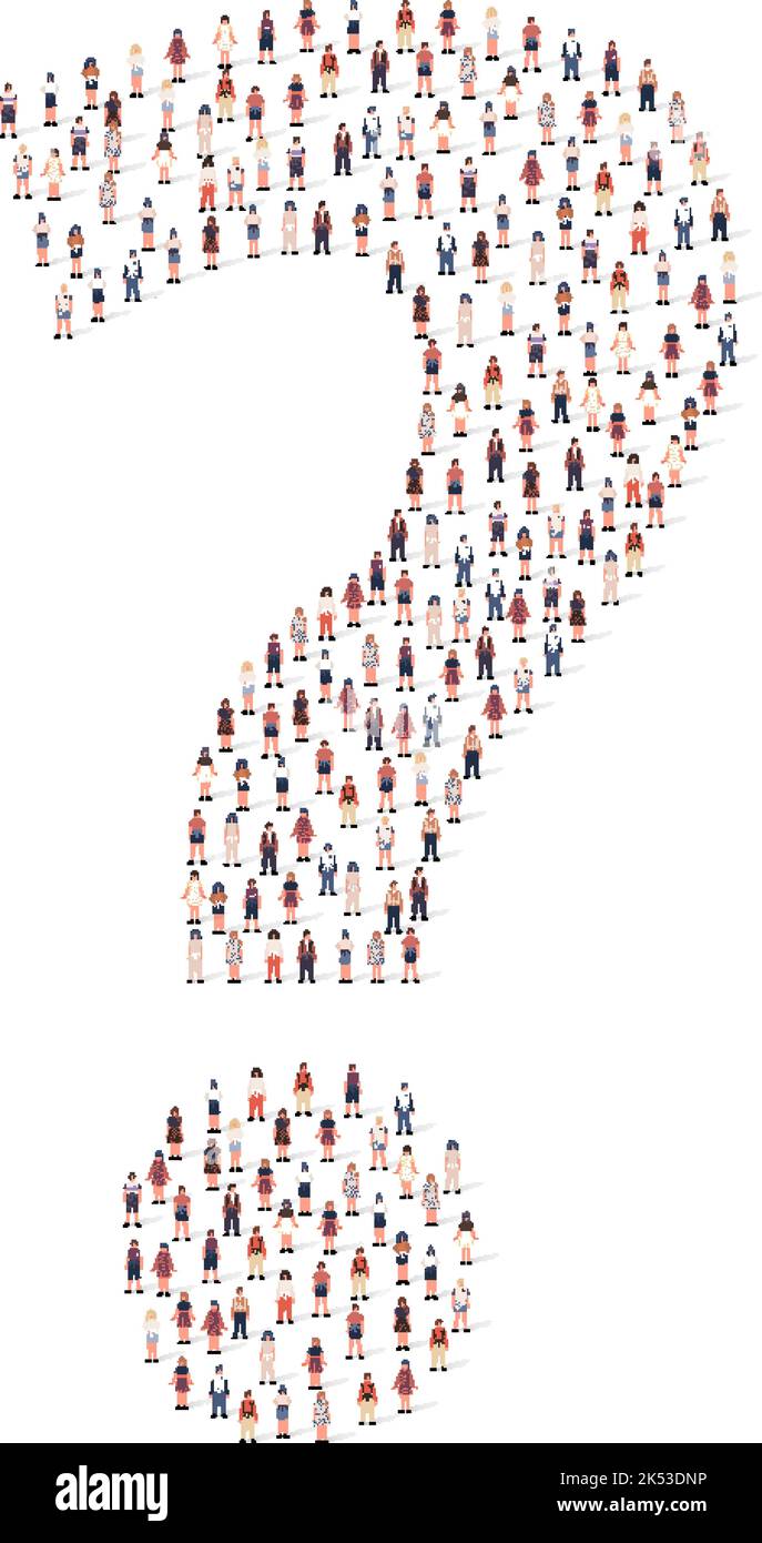 Grand groupe de personnes différentes silhouette surchargée ensemble ...