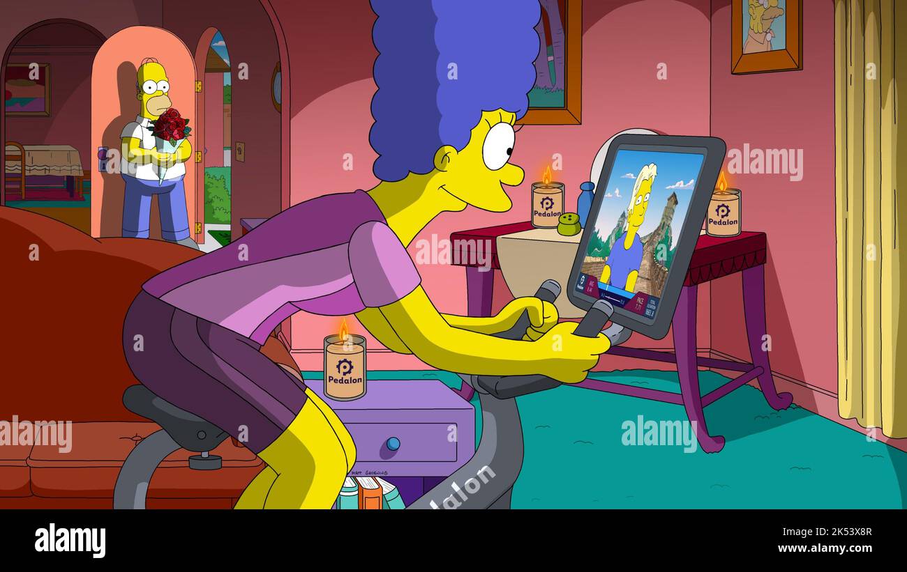 LES SIMPSONS, de gauche à droite : Homer Simpson (voix : Dan ...