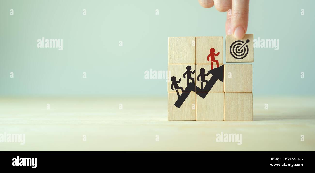 Team target common goal concept Banque de photographies et d’images à ...