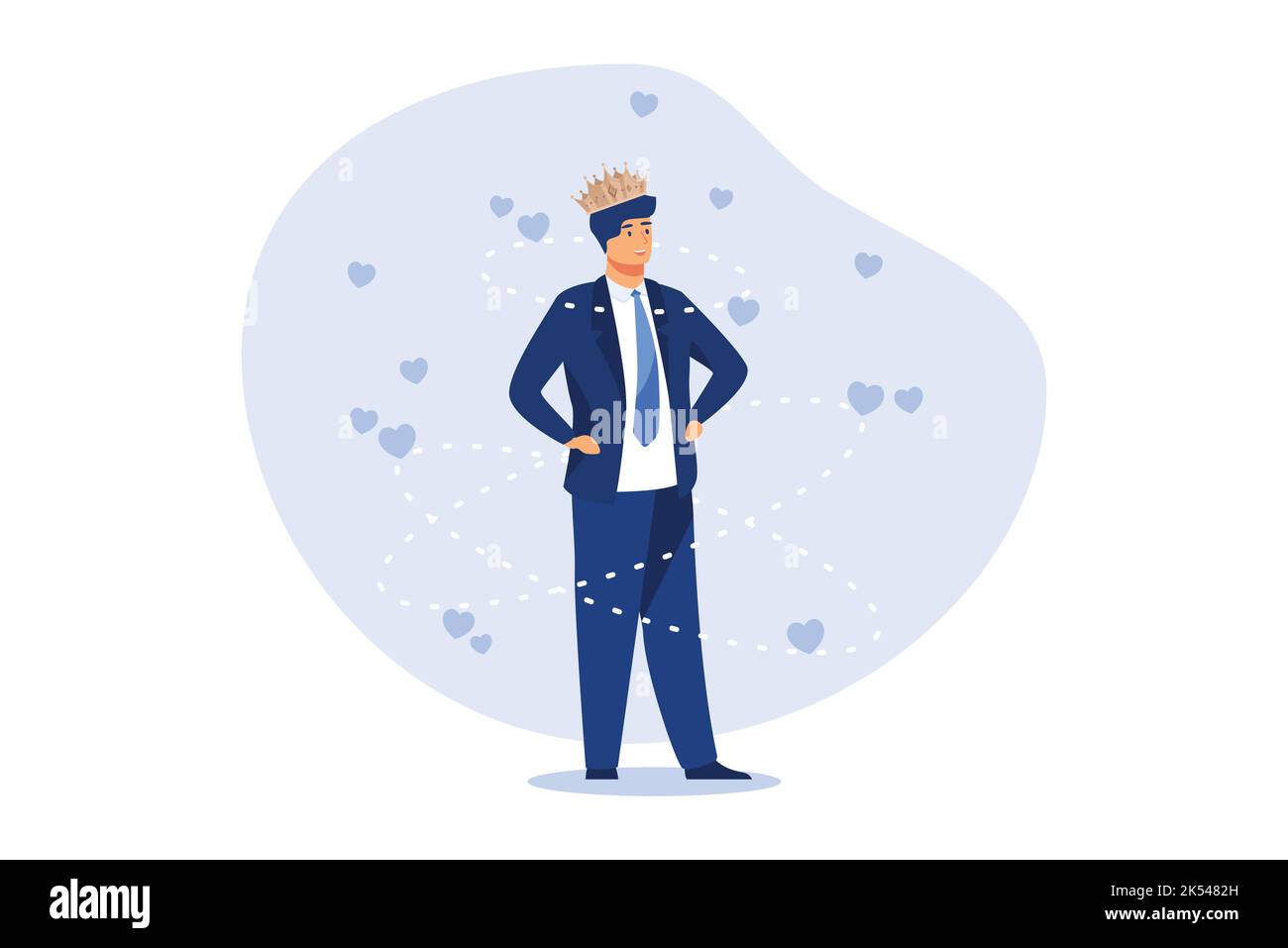 égocentrique personne Banque d'images vectorielles - Alamy