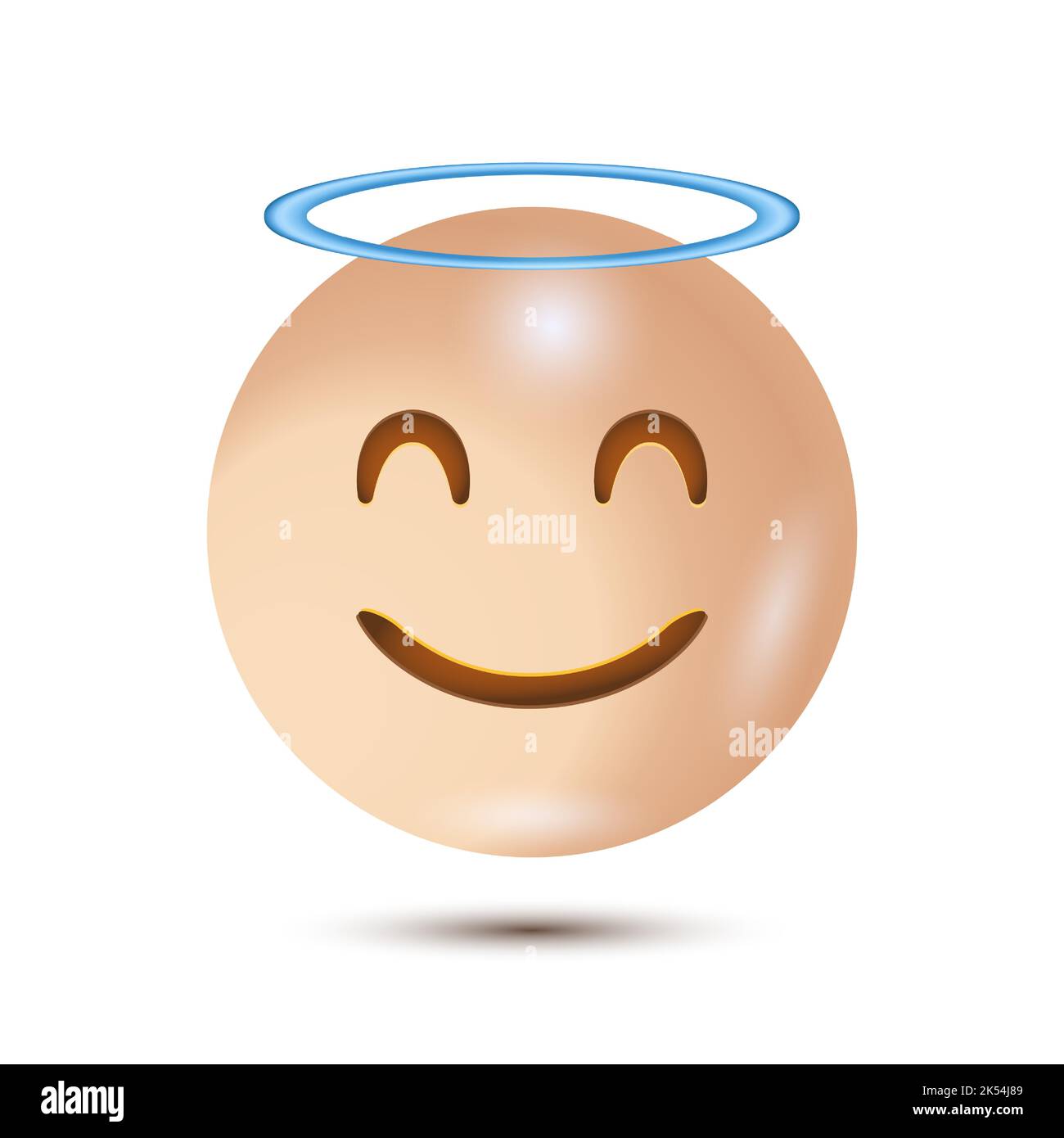 Ange, signifie être aussi innocent et pur qu'un ange. Illustration ...