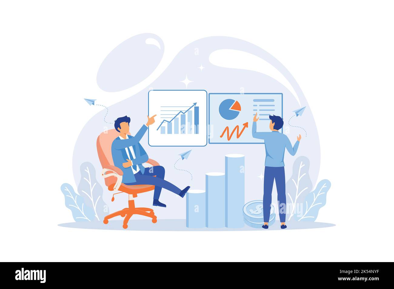 Calcul de salaire Banque d'images vectorielles - Alamy