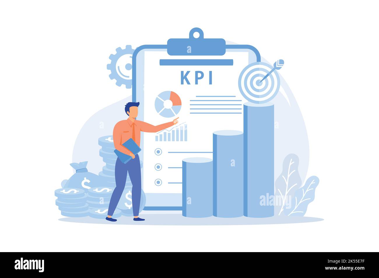 Indicateur de performance clé, mesure de la réussite, croissance de l ...