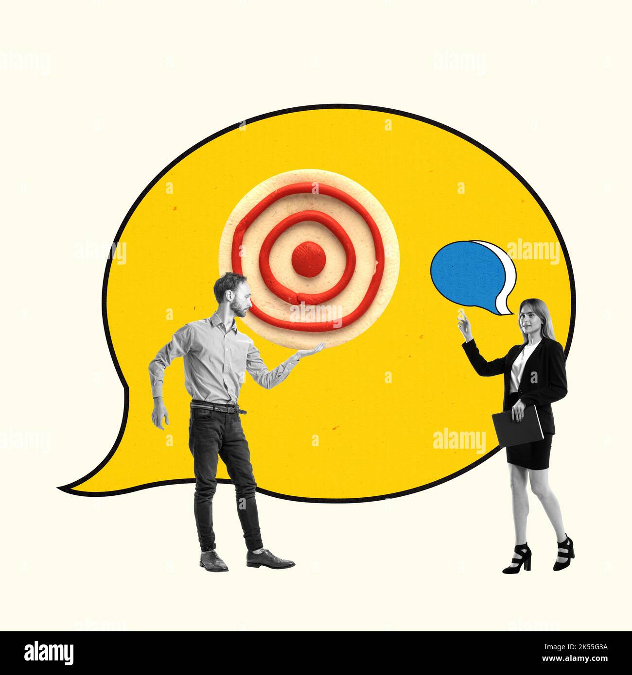 Atteindre un objectif ou une réalisation, collaborer ou établir un ...