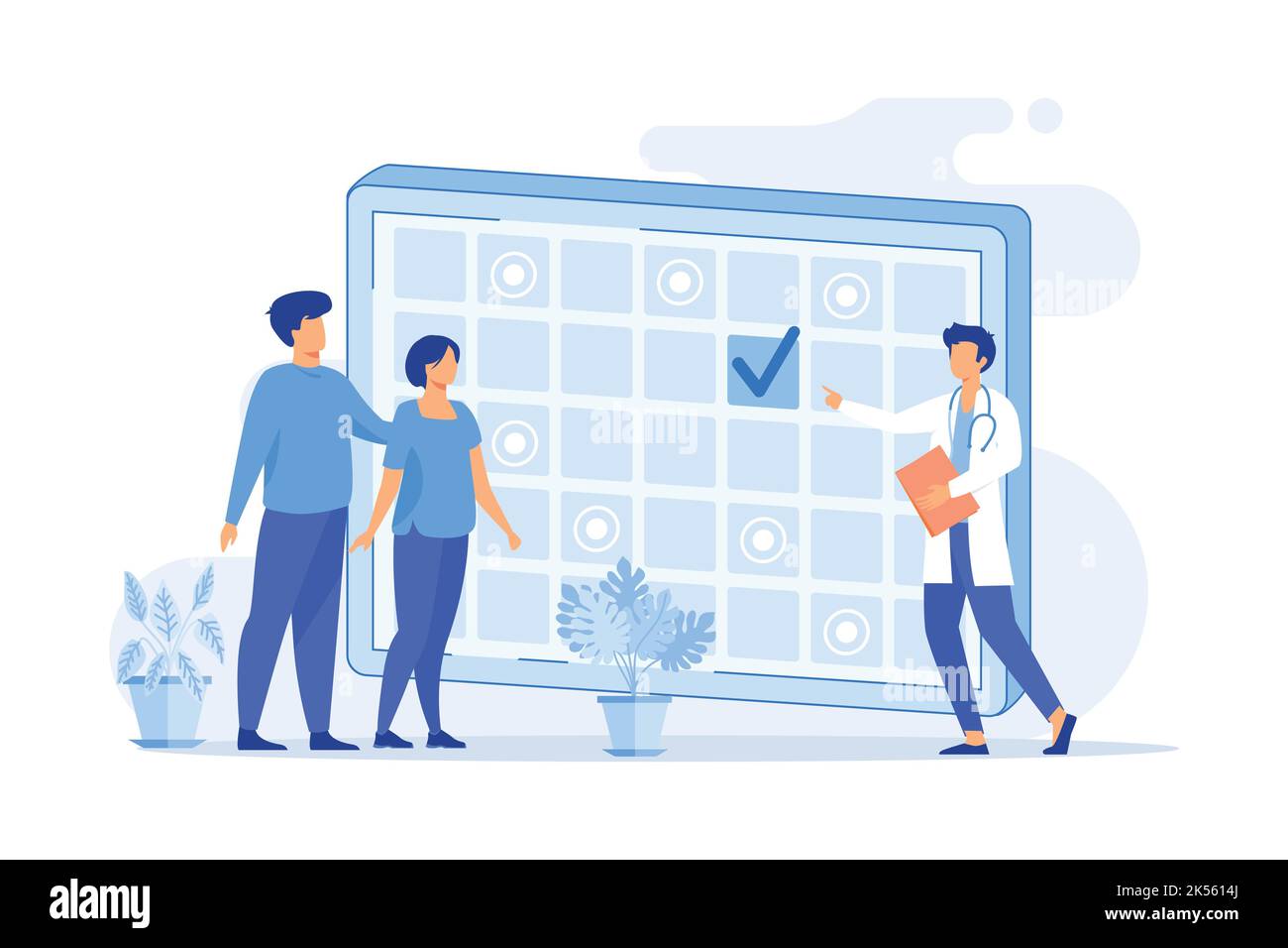 Female contraception Banque d'images vectorielles - Alamy