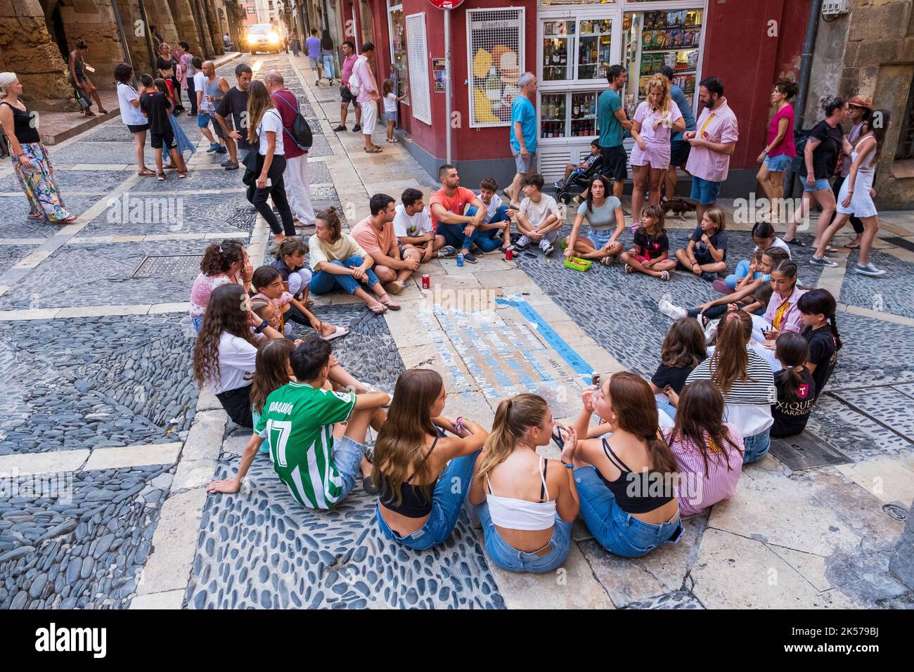 Espagne, Catalogne, Costa Daurada, Tarragone, place de la Cathédrale ...