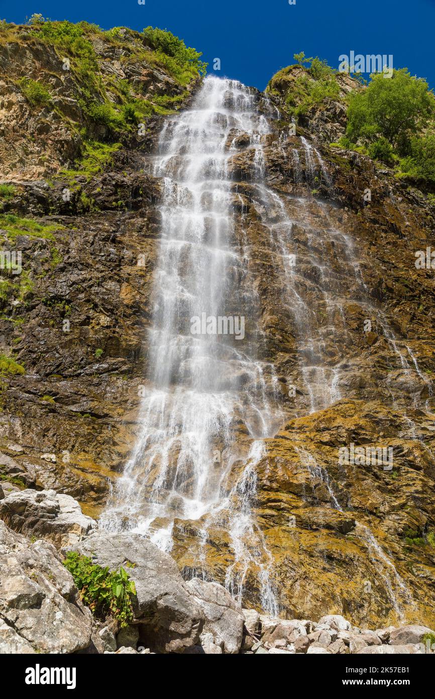 France, Hautes Alpes, Parc National des Ecrins, vallée de Valgaudemar ...