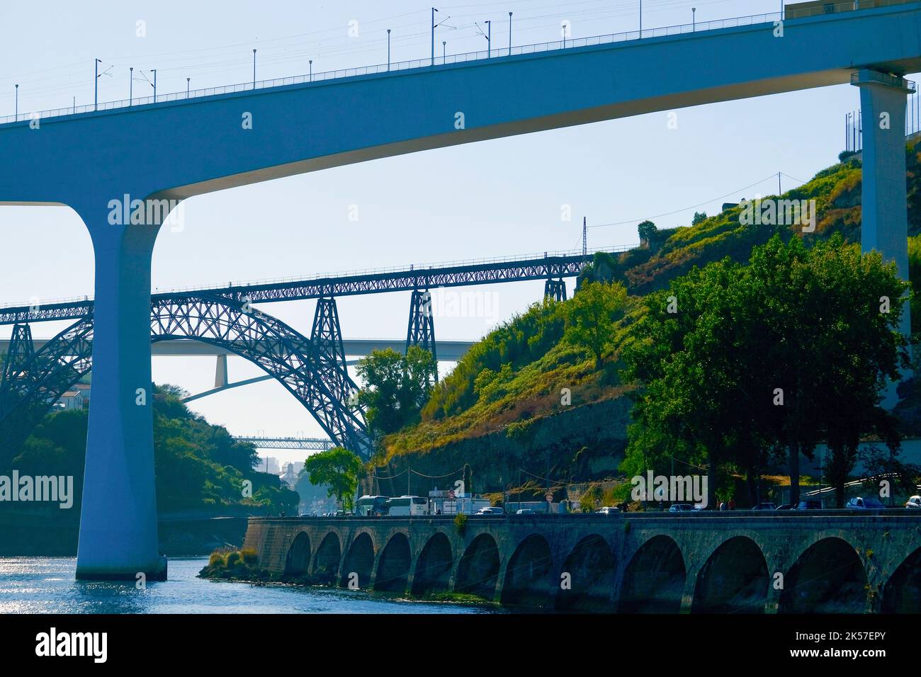 Portugal, région Nord, Porto, croisière sur le Douro entre Regua et ...
