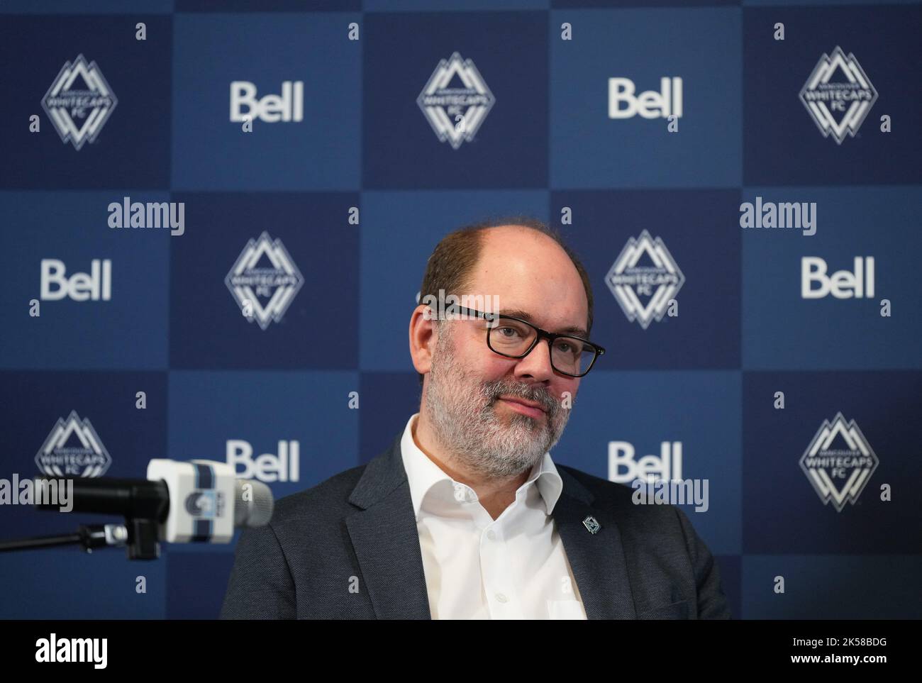 6 octobre 2022, VANCOUVER, C.-B., CANADA : Axel Schuster, directeur ...