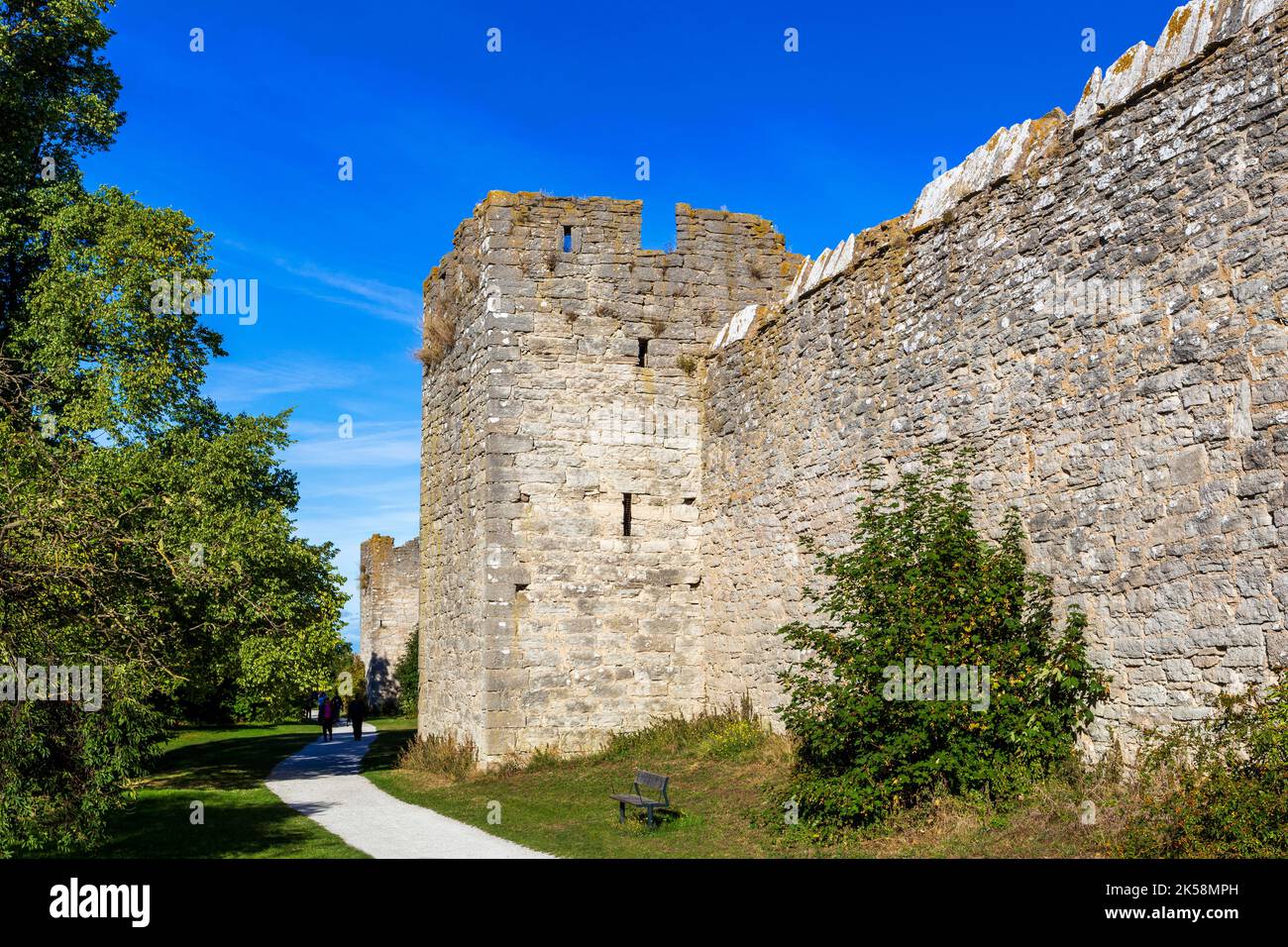 Visby medieval city gotland Banque de photographies et d’images à haute ...