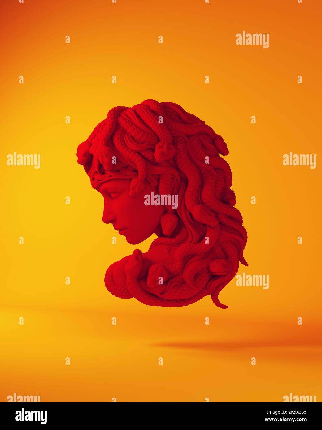 Gorgone mythologie grecque antique Banque de photographies et d’images ...