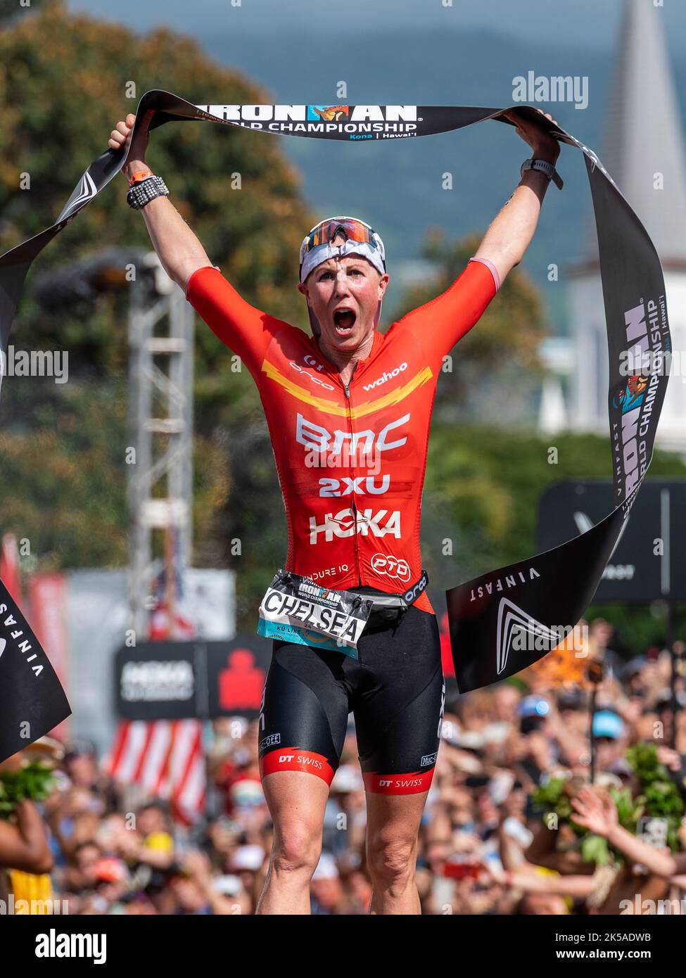 Championnats du monde ironman course femmes Banque de photographies et ...