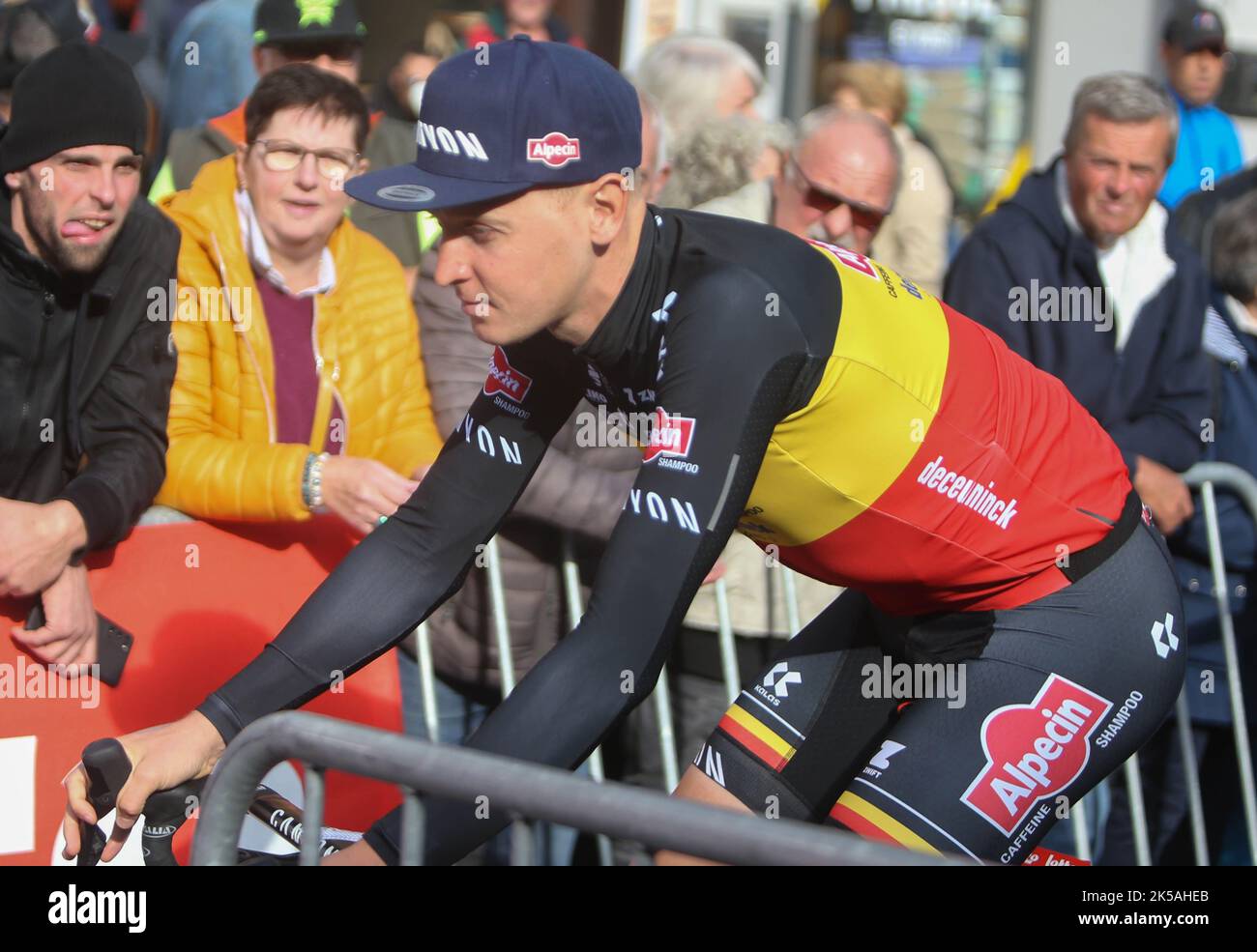 MERLIER Tim d'ALPECIN-DECEUNINCK pendant la Binche - Chimay - Bindiche ...
