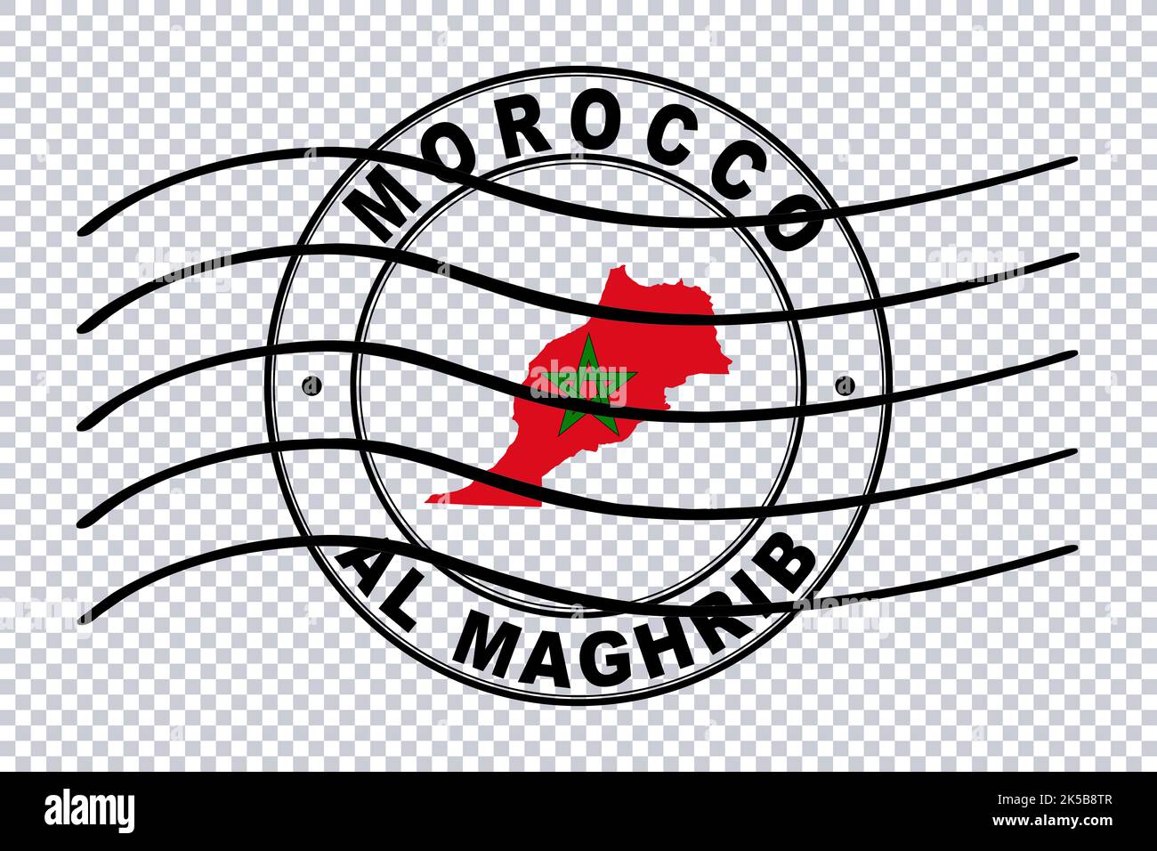 Tampon de passeport maroc Banque de photographies et d’images à haute ...