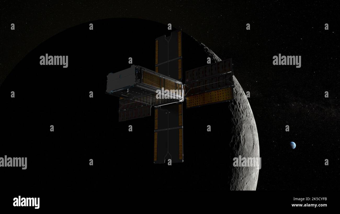 Le satellite BioSentinel quitte la Terre et entre dans une trajectoire ...