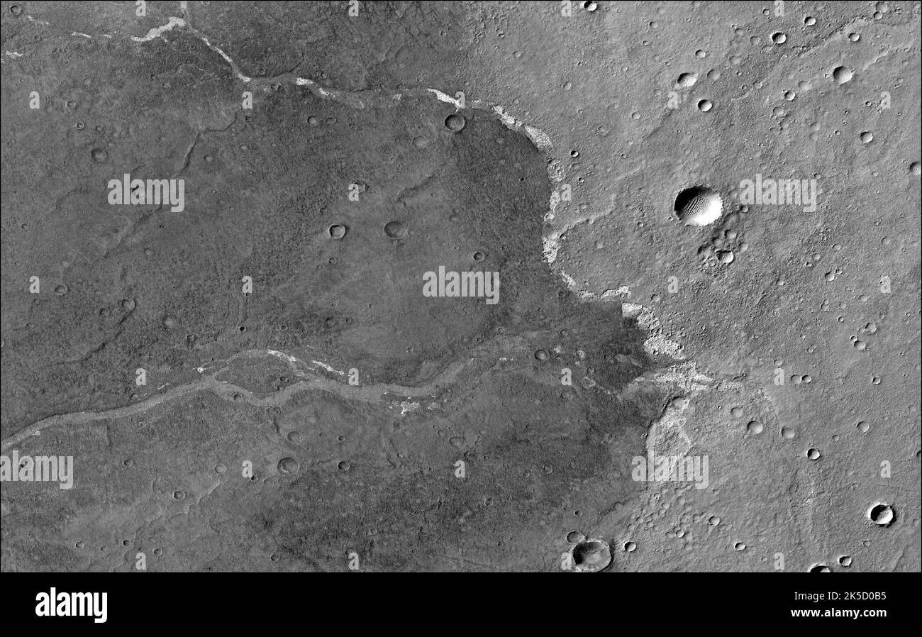Mars reconnaissance orbiteur mro Banque d'images noir et blanc - Alamy