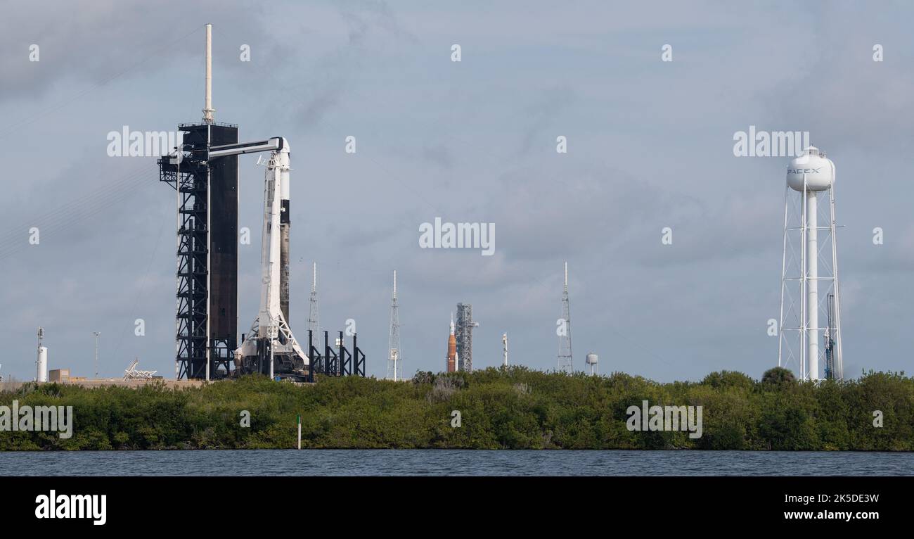 La fusée SLS (Space Launch System) de la NASA à bord de l'engin spatial ...
