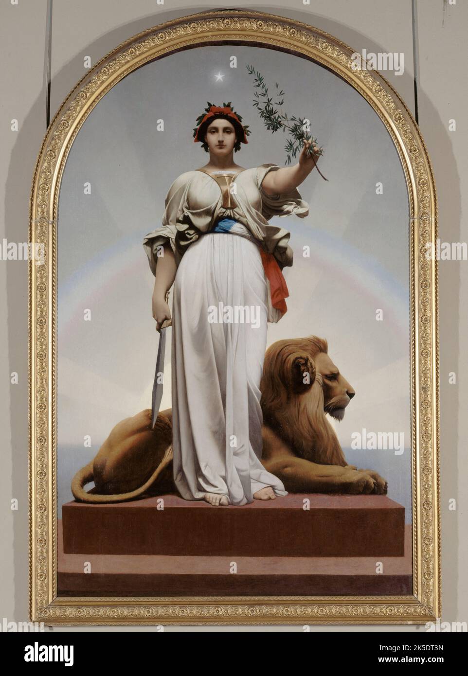 La République, entre 1848 et 1849. La République (française). Figure ...