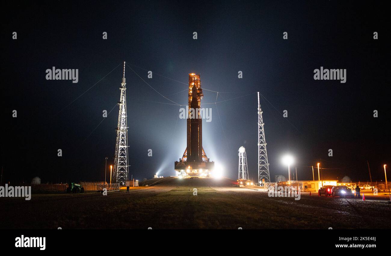 La fusée SLS (Space Launch System) de la NASA à bord de l'engin spatial ...