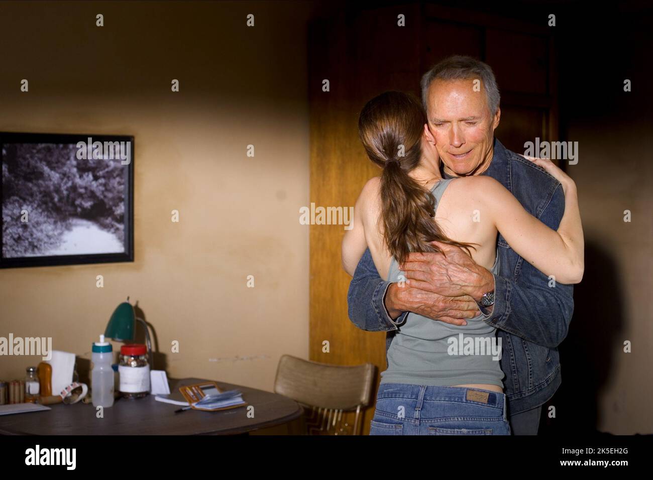 Clint eastwood and hilary swank Banque de photographies et d’images à ...