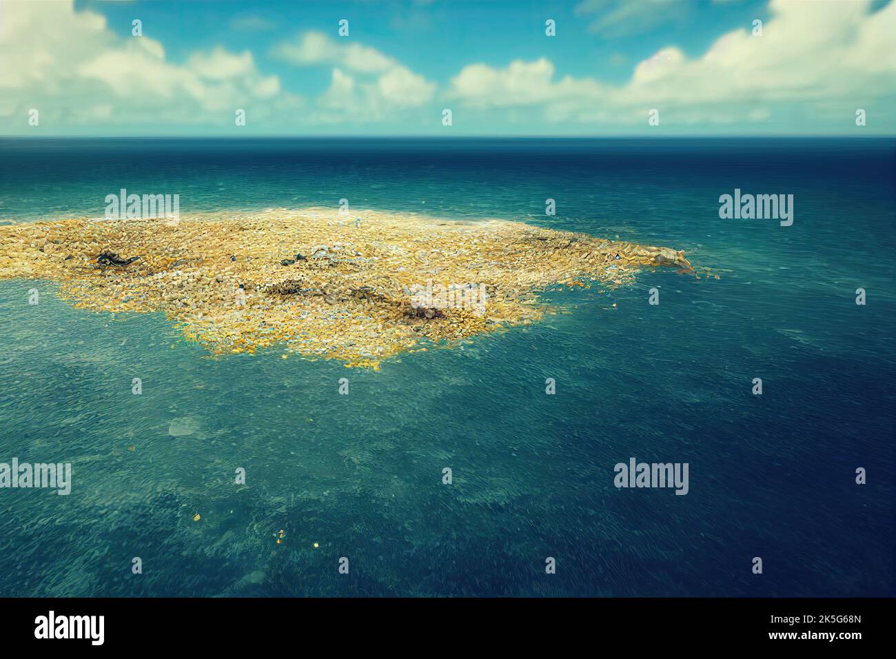 Grand patch pacific garbage Banque de photographies et d’images à haute ...