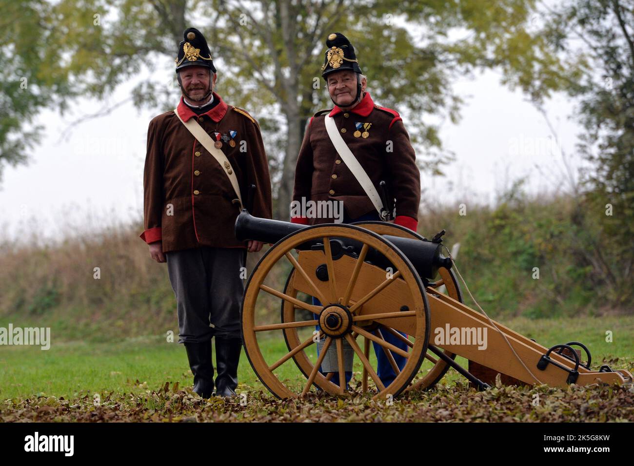 Stritez, République tchèque. 8th octobre 2022. Les soldats vêtus des ...