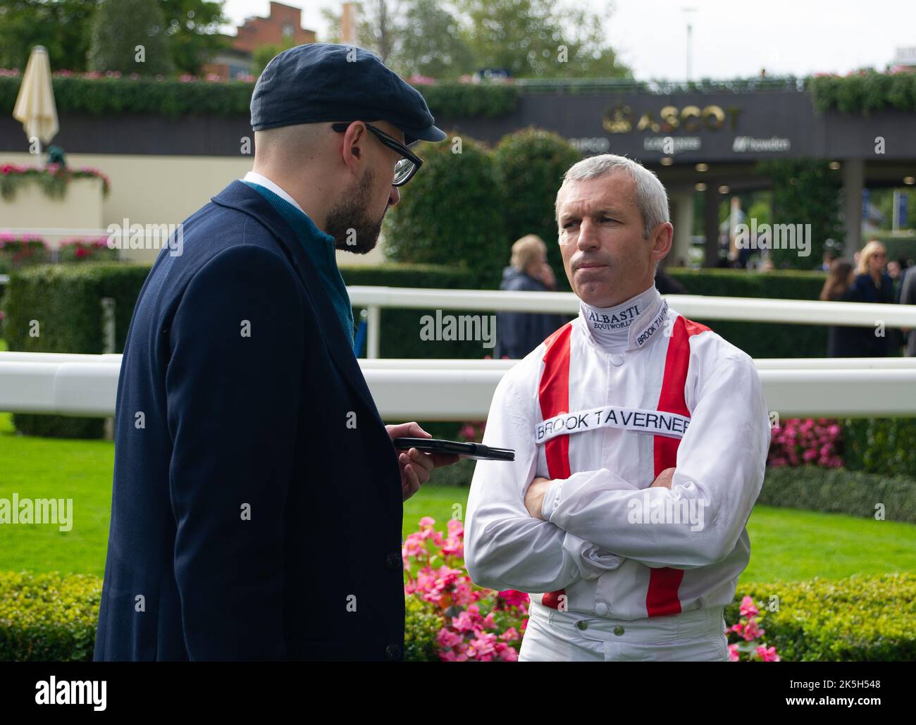 Ascot, Berkshire, Royaume-Uni. 1st octobre 2022. Le cheval Hamish ...
