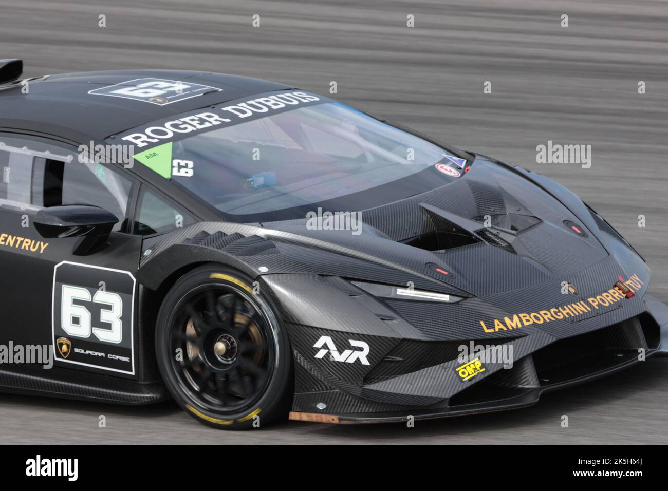 1 octobre 2022 Lamborghini Huracán Super Trofeo Evo en compétition dans ...