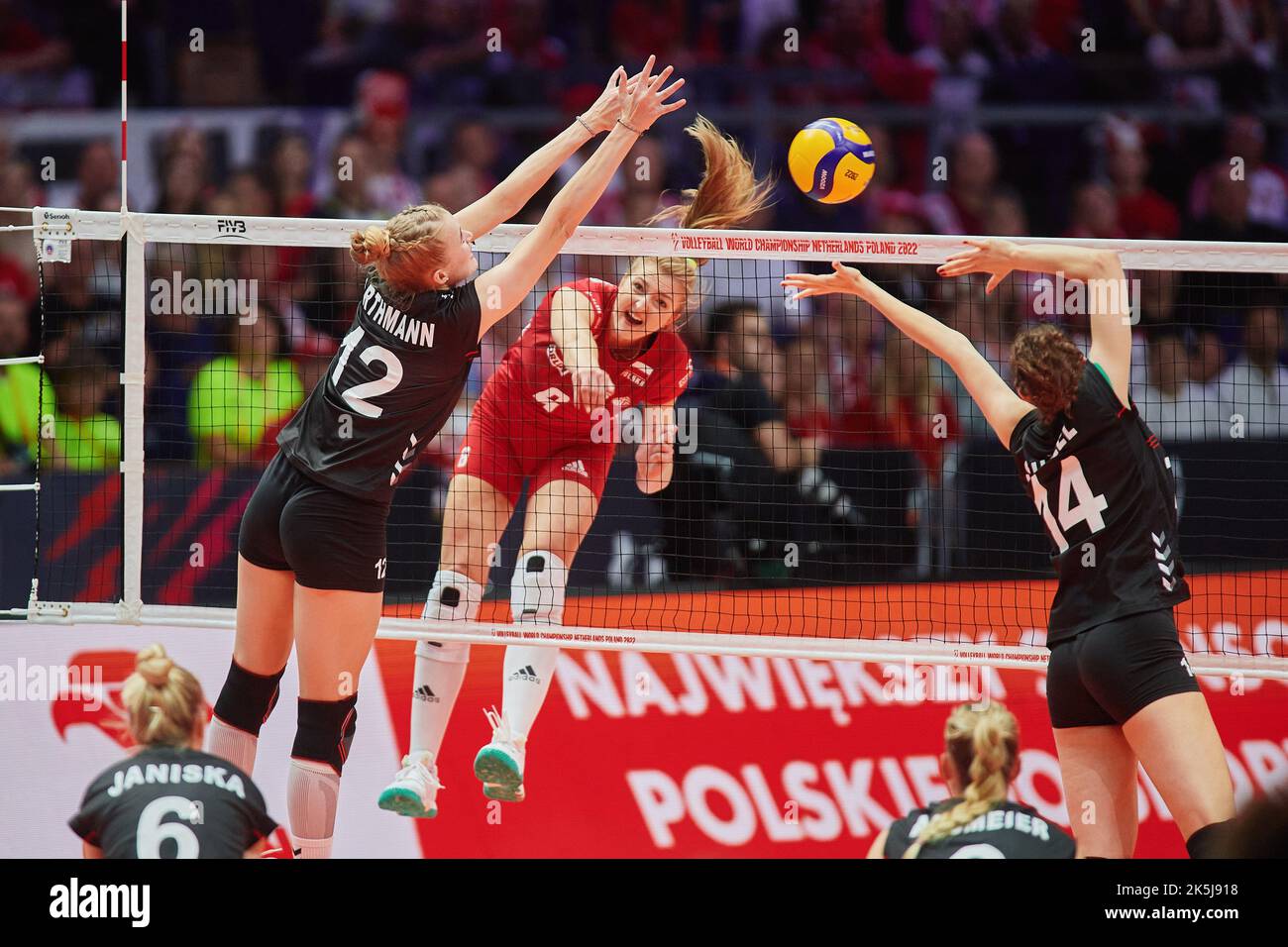 8 octobre 2022, LODZ, Varsovie, POL : 08.10.2022 LODZ, ATLAS ARENA ...