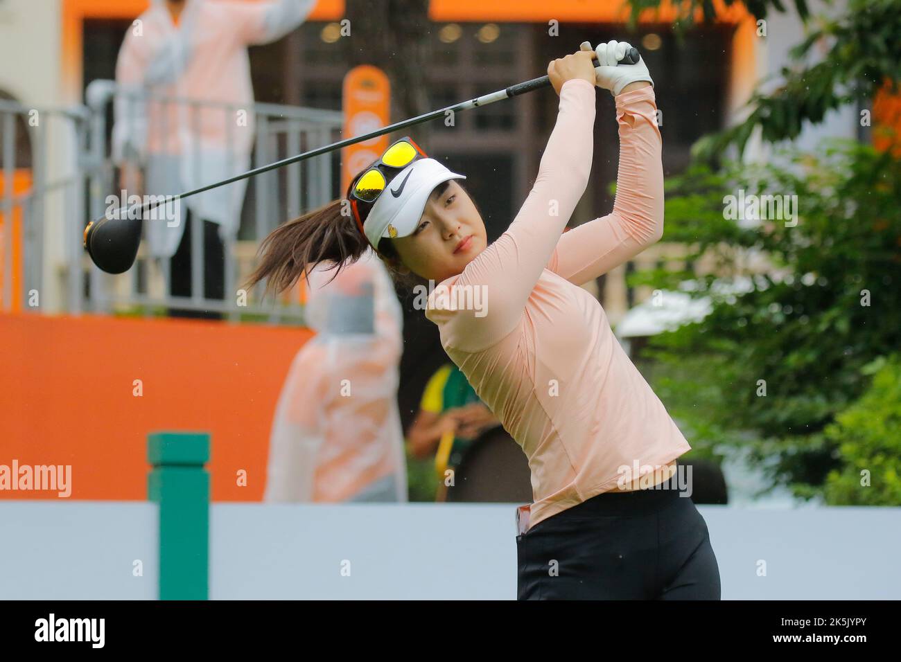25 août 2022-Chuncheon, Corée du Sud-Sohn Ye a été en action dans la ...