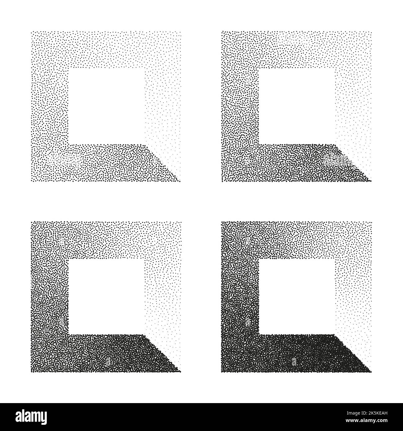 Pointillisme dessin a imprimer Banque d'images détourées - Alamy