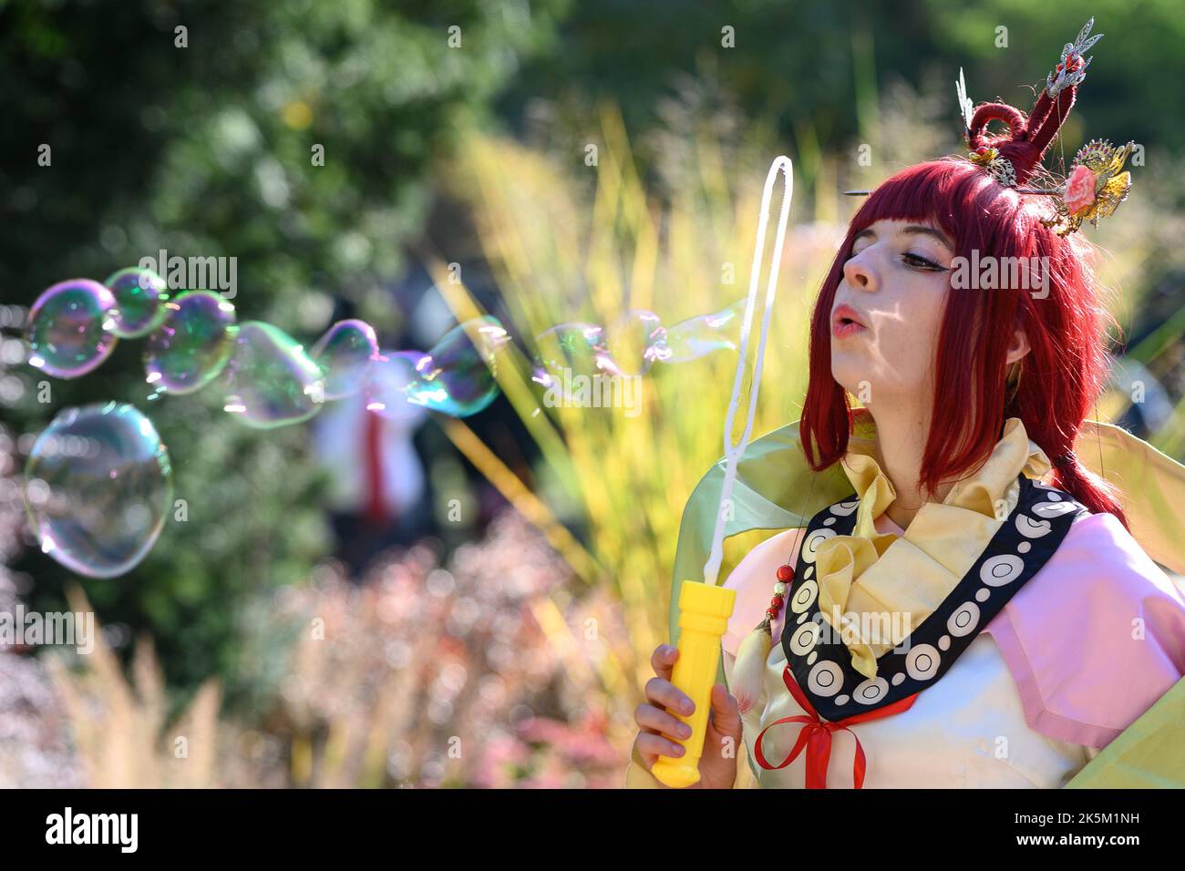 Kassel, Allemagne. 09th octobre 2022. Le participant costumé Kougyoku ...