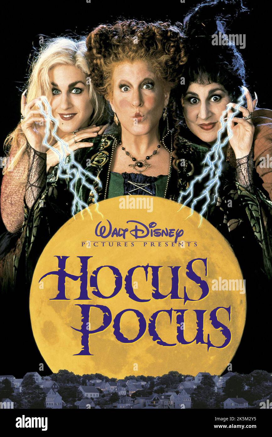 Affiche du film hocus pocus Banque de photographies et d’images à haute ...