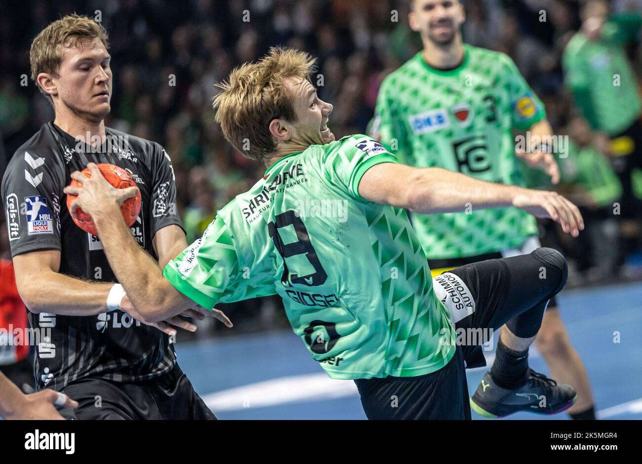 Berlin, Allemagne. 09th octobre 2022. Handball: Bundesliga, Füchse ...
