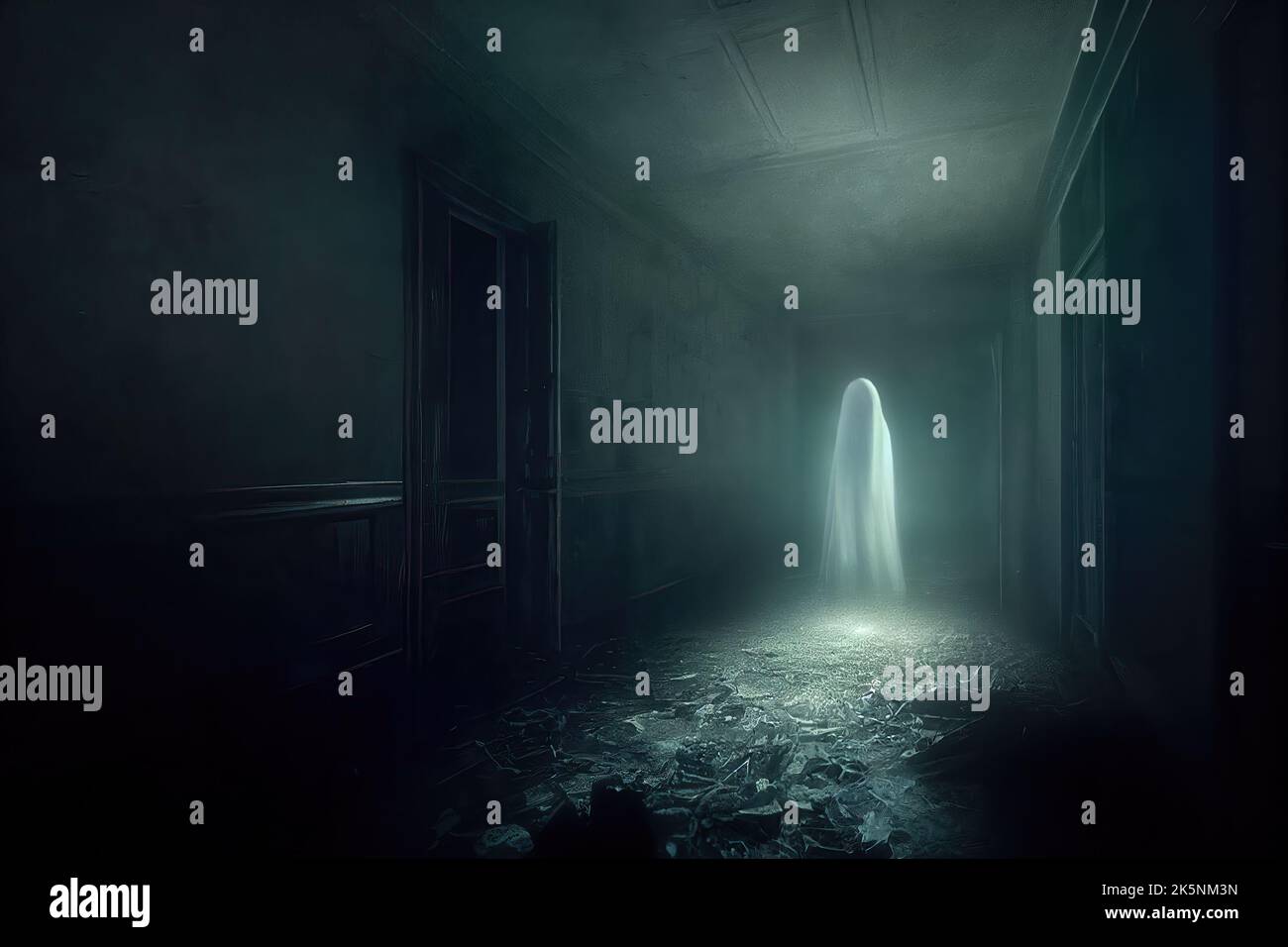 Scary ghost Banque de photographies et d’images à haute résolution - Alamy