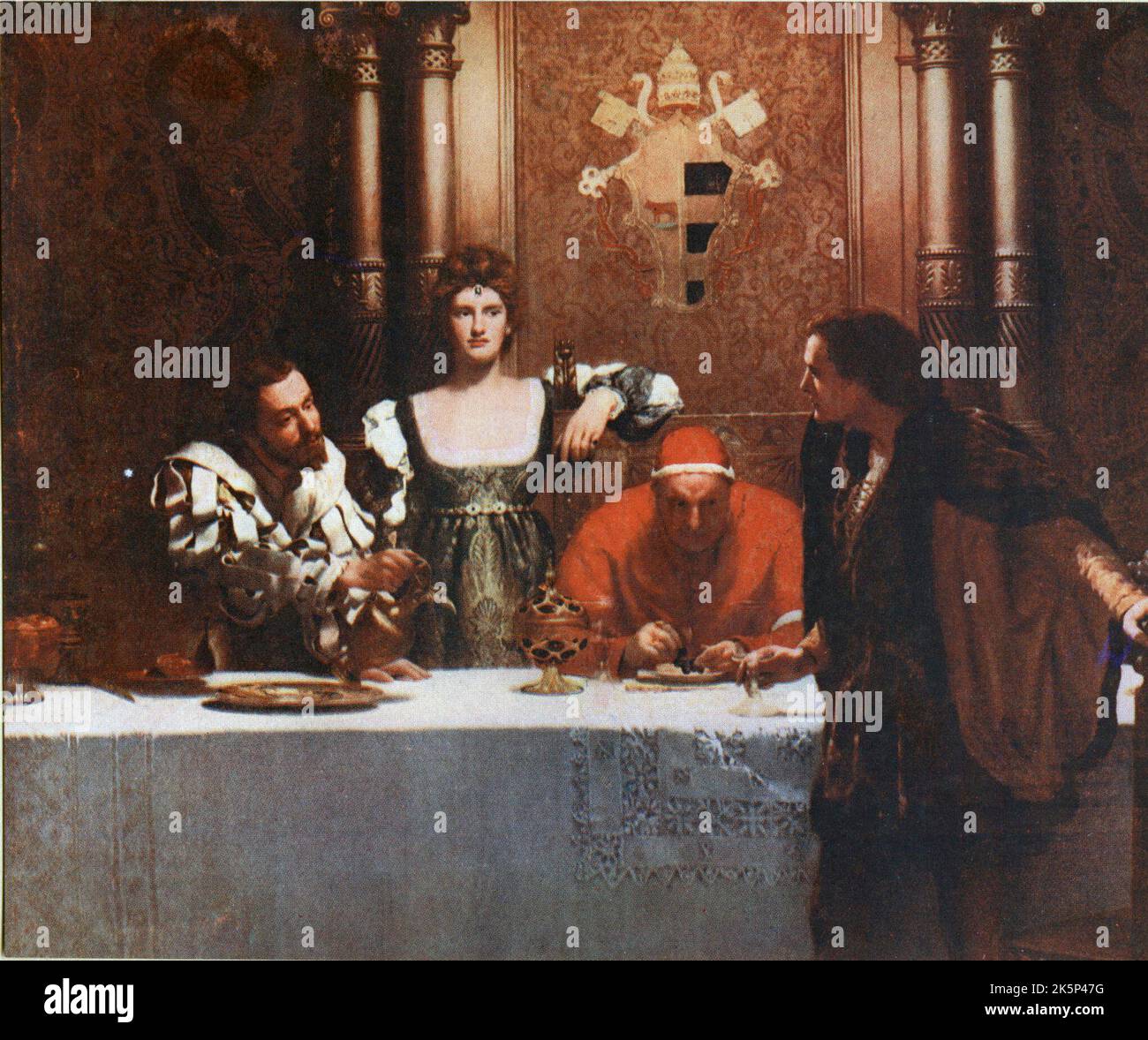 Cesare borgia painting Banque de photographies et d’images à haute ...