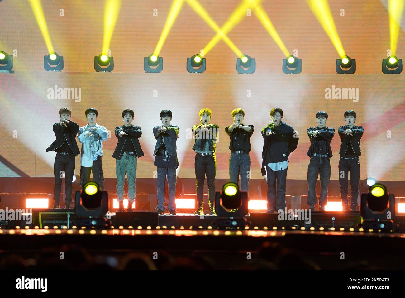 7 octobre 2022 - Séoul, Corée du Sud : le groupe de garçons K-Pop sud ...
