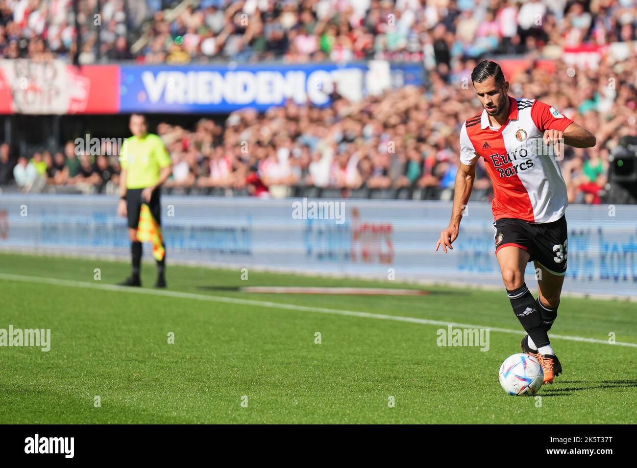 Rotterdam - David Hancko de Feyenoord pendant le match entre Feyenoord ...