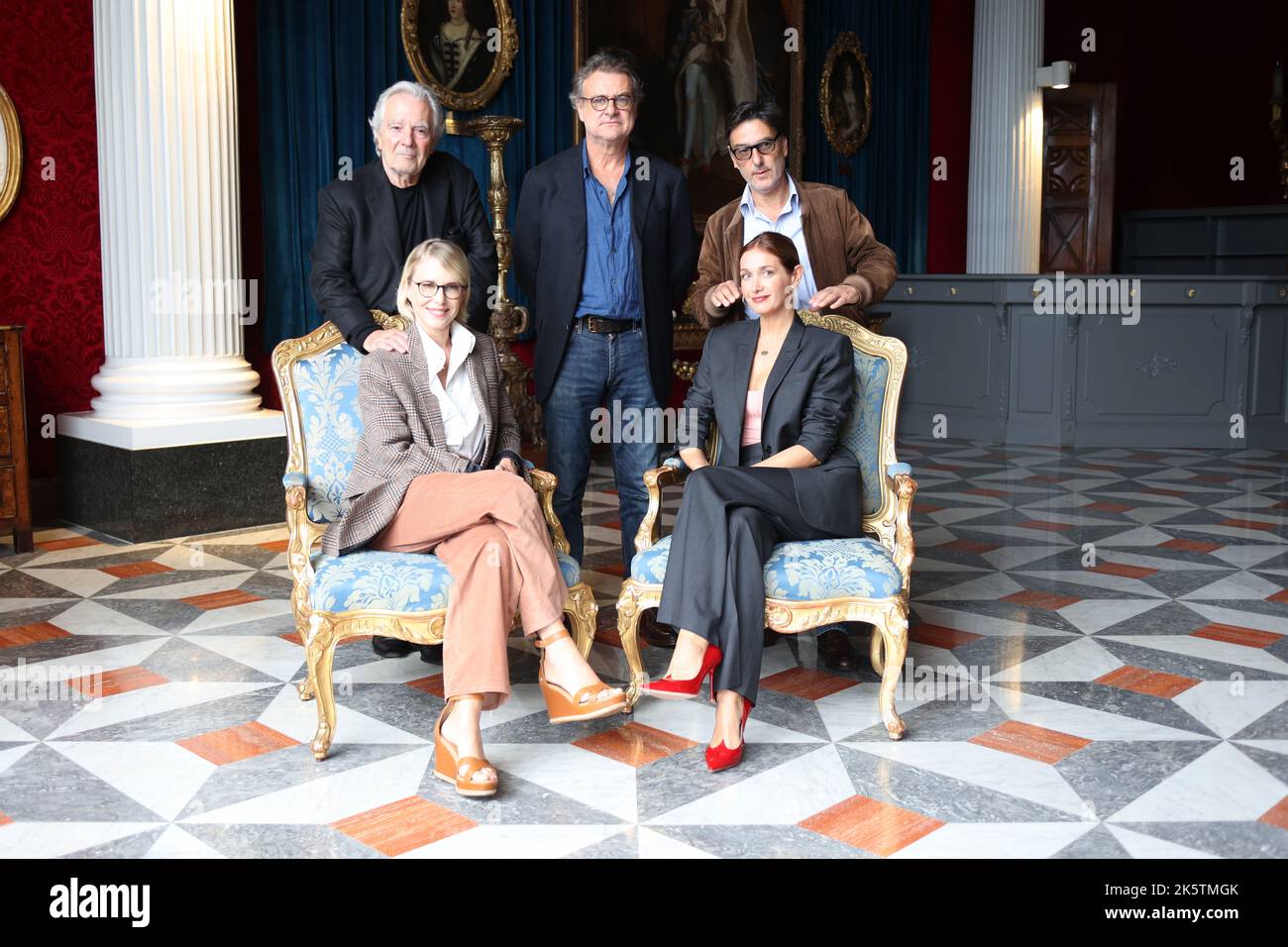 Nice, France sur 9. Octobre 2022 : actrices Caroline Anglade, Pascale ...