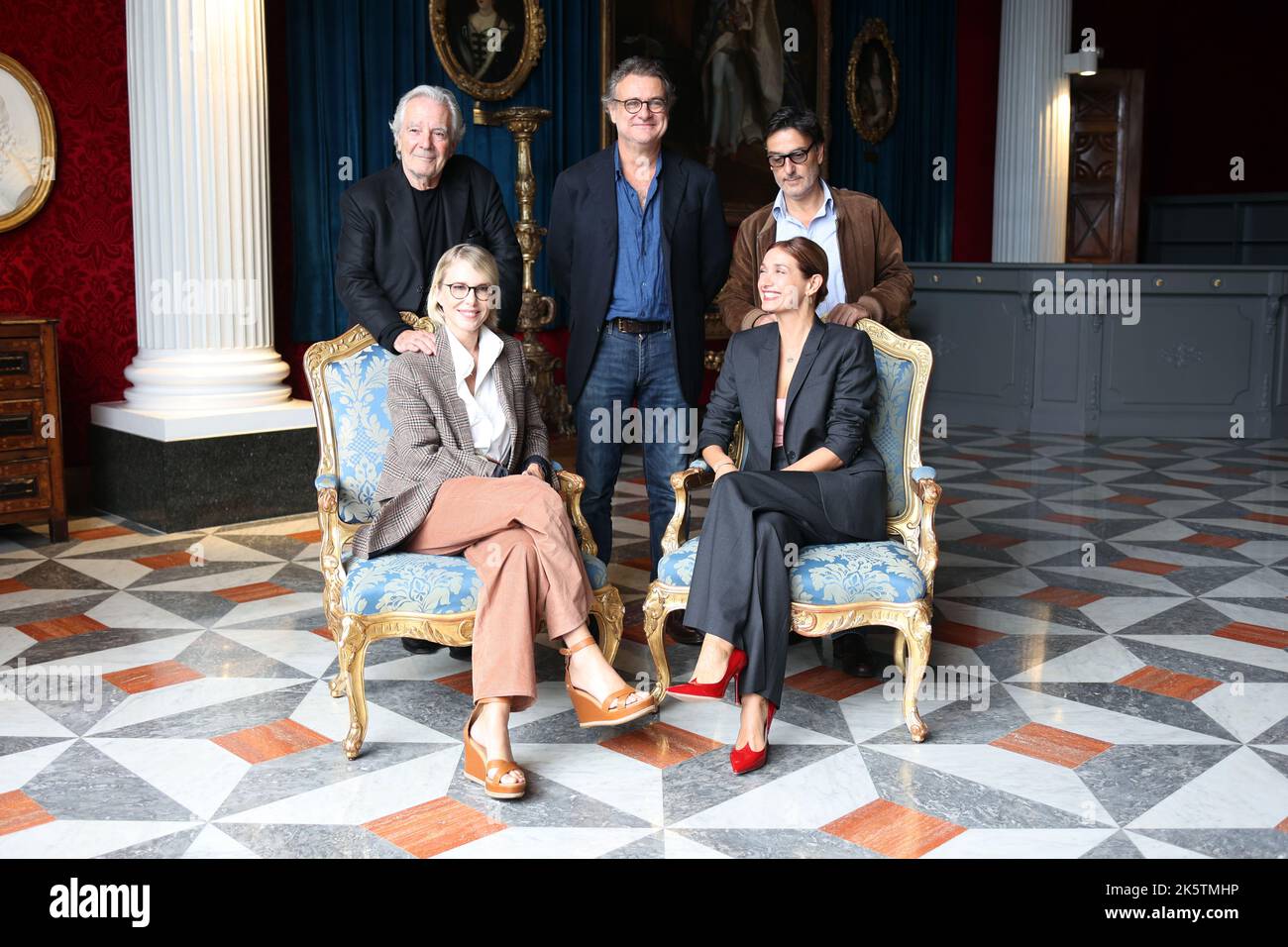 Nice, France sur 9. Octobre 2022 : actrices Caroline Anglade, Pascale ...