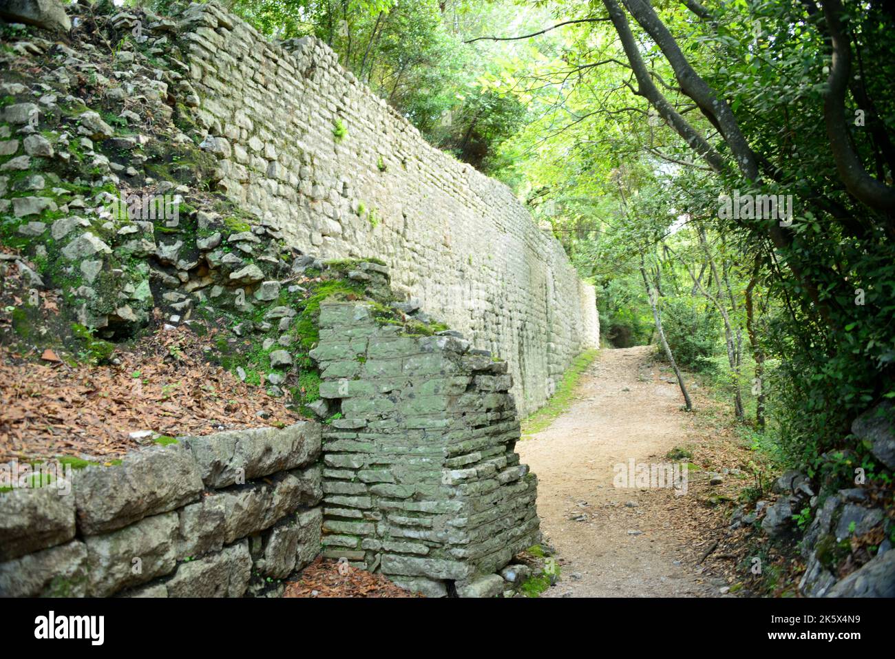 Le parc national de Butrint est une zone naturelle protégée, qui ...