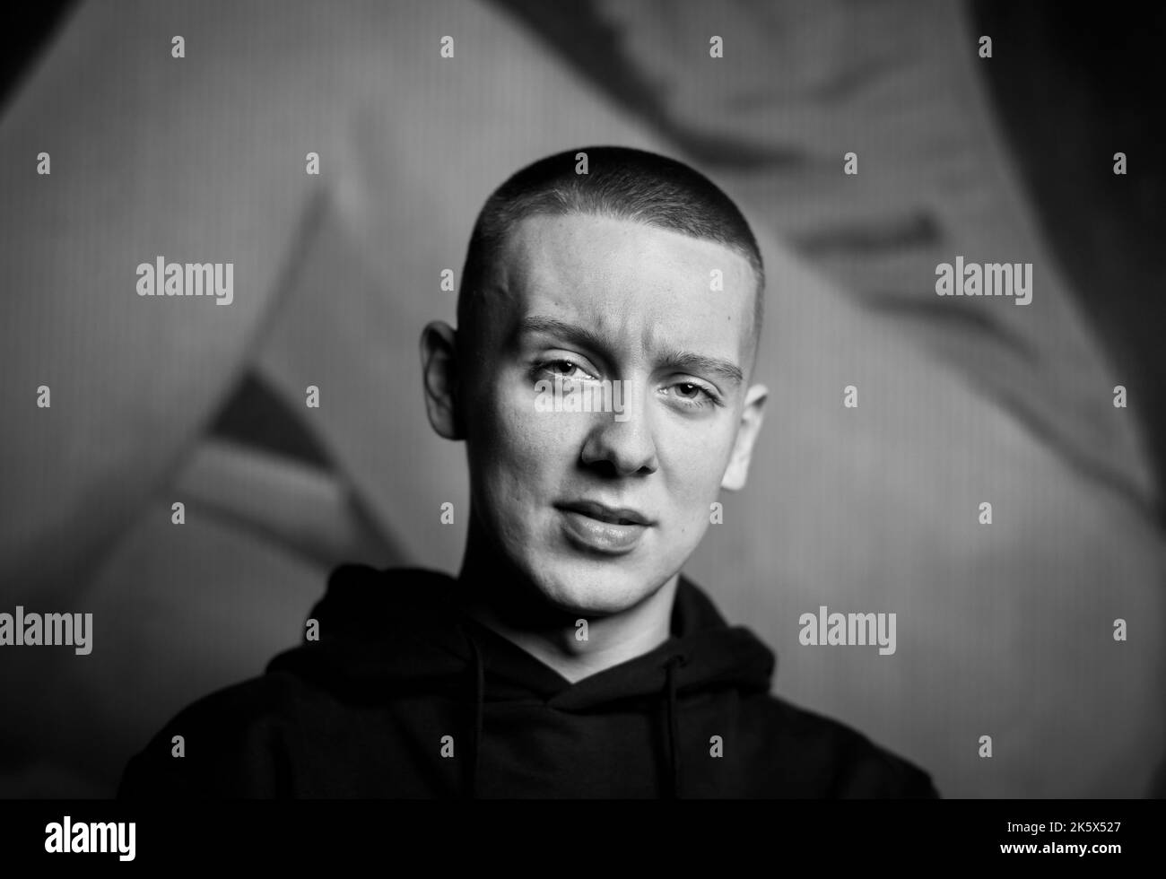 Paris, France, 31 janvier 2020. Le chanteur de rap britannique de ...