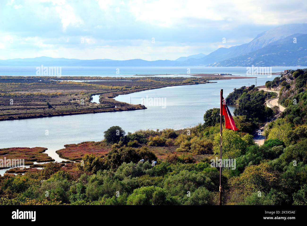 Le parc national de Butrint est une zone naturelle protégée, qui ...