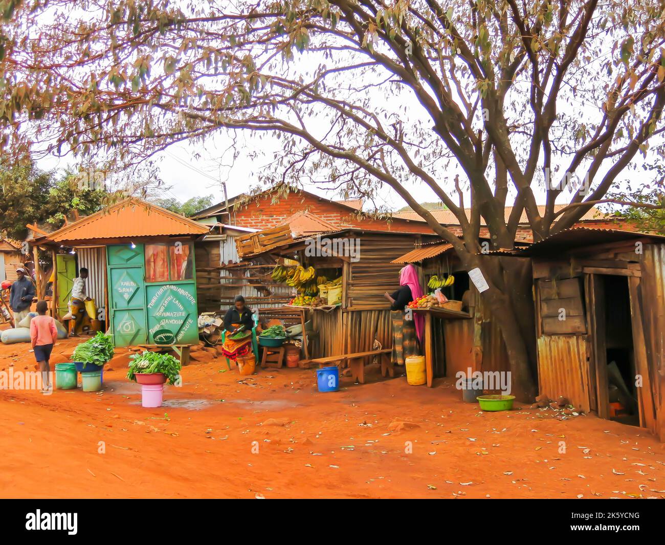 African village Banque de photographies et d’images à haute résolution ...
