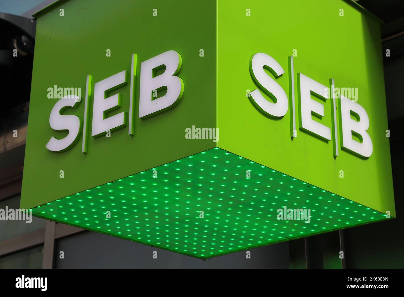Norrkoping SuÈde 25 AoÛt 2018 Banque Seb à Norrkoping Suède Seb était Anciennement Connu